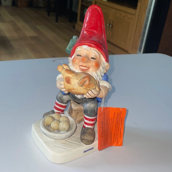 Goebel | Art | George The Gourmand Gnome | Poshmark